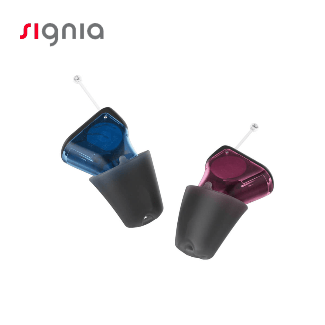 Signia Silk C&G IX - The industry's first rechargeable CIC hearing aid ...